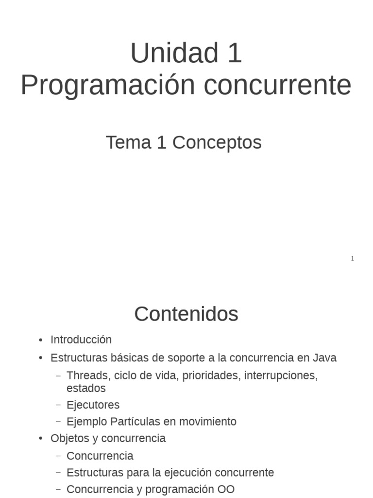 Tema 1 | PDF | Hilo (Computación) | Proceso (Computación)