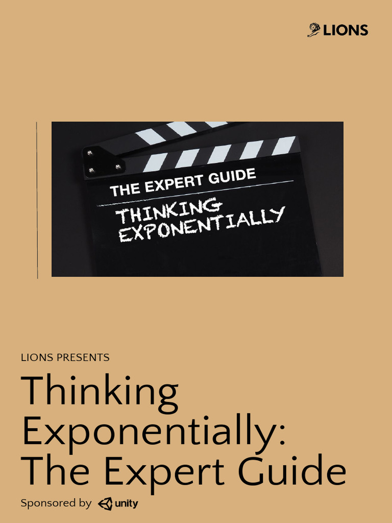Thinking Exponentially: The Expert Guide: Lions Presents | PDF | The ...