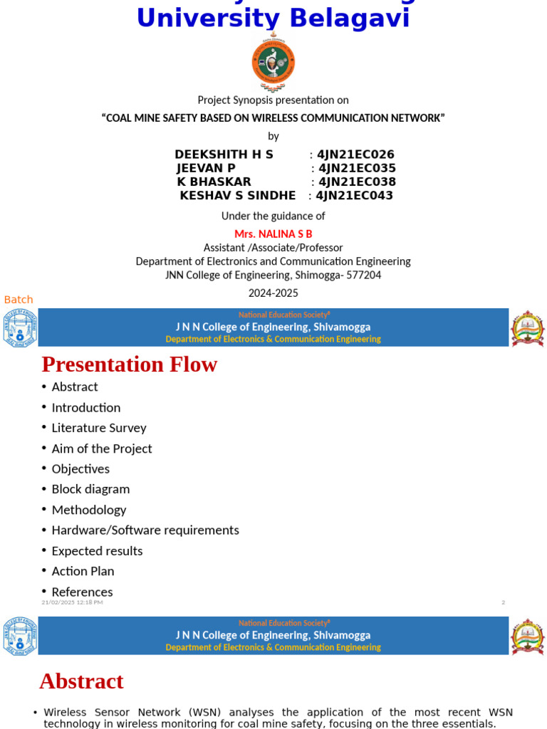 Batch 1 (Synopsis | PDF | Arduino | Microcontroller