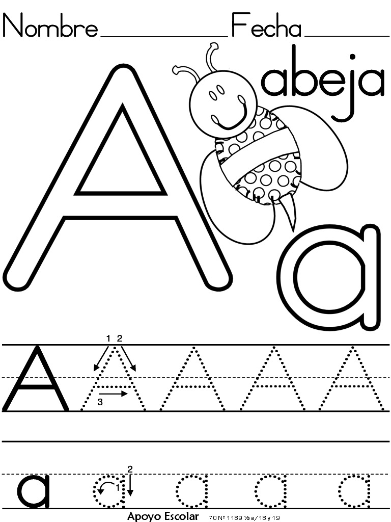 Manual Pre Escritura Abecedario | PDF