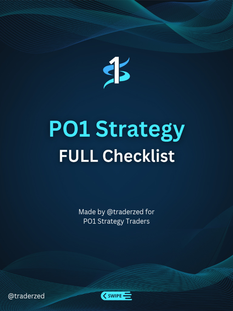Zed's PO1 Strategy Checklist | PDF