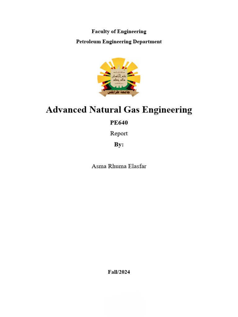 Natural Gas Engineering | PDF | Natural Gas | Gases