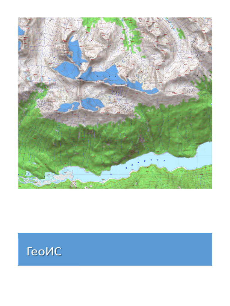 Geoinformatic Systems | PDF