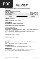 Bula do Herbicida Elevore 2024 | PDF | Ferimento | Nuvem