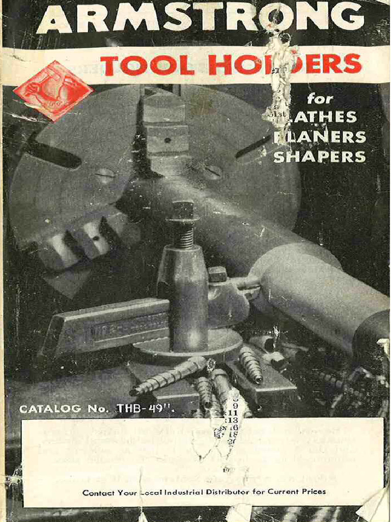 Armstrong Tool Holders Catalog | PDF | Screw | Steel