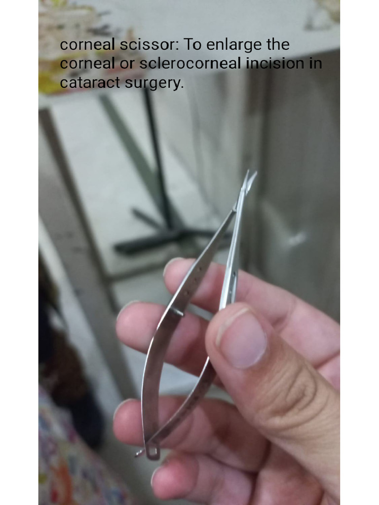 Ophthalmic Surgical Instruments Guide | PDF