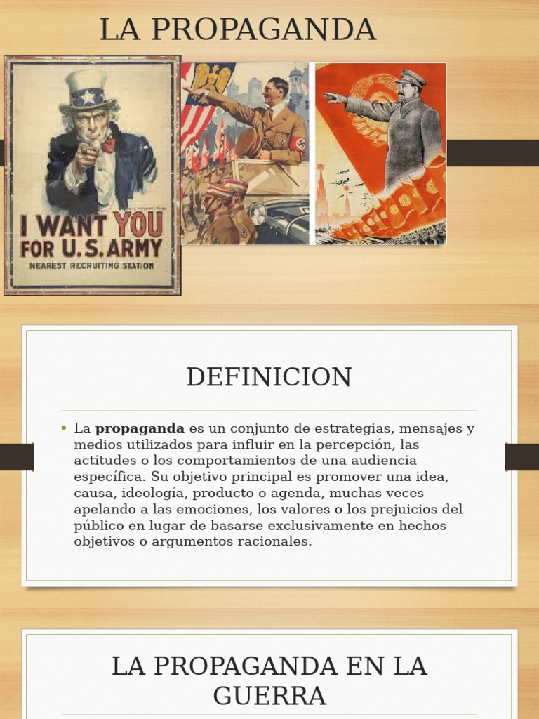 La Propaganda | PDF