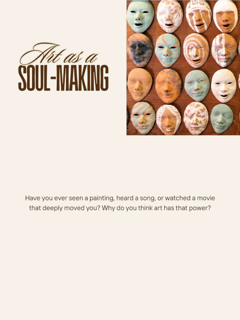 Artapp Lesson 9 - Soul Making | PDF
