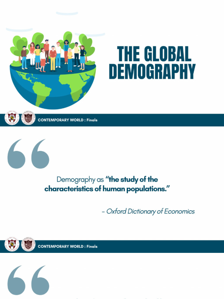 Global Demography and Migration | PDF