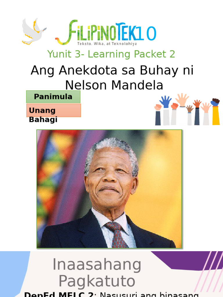 Ang Anekdota Sa Buhay Ni Nelson Mandela 2 | PDF