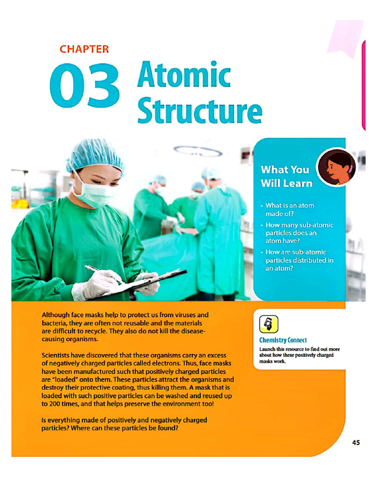 Atomic Structre Book Pages | PDF