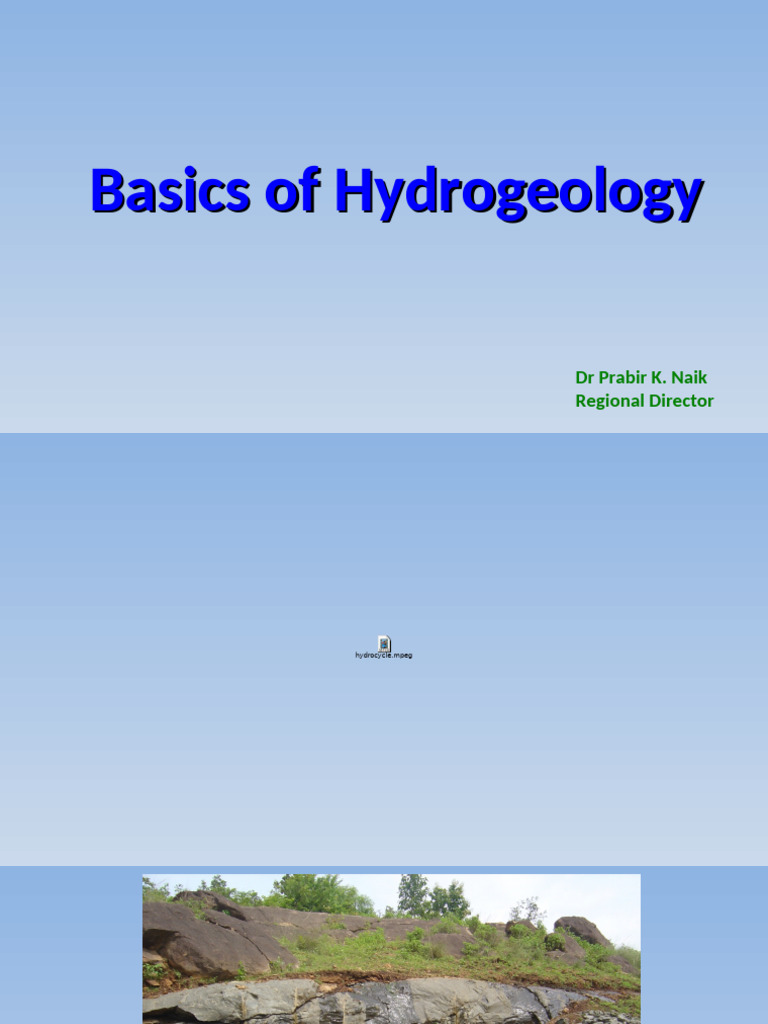 Understanding Groundwater and Aquifers | PDF | Aquifer | Porosity