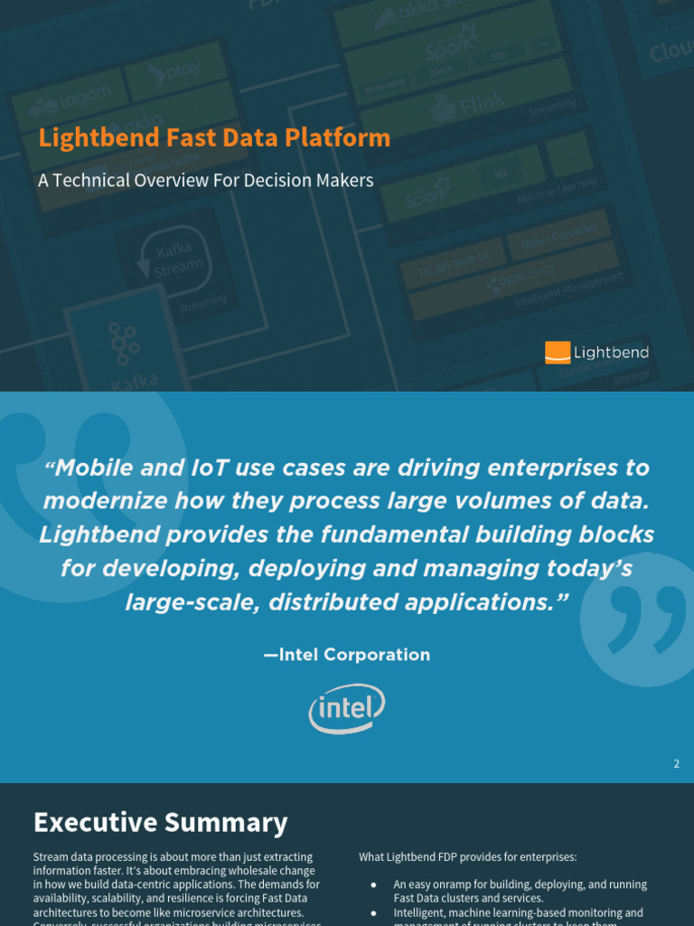 technical-overview-lightbend-fast-data-platform | PDF | Apache Spark ...