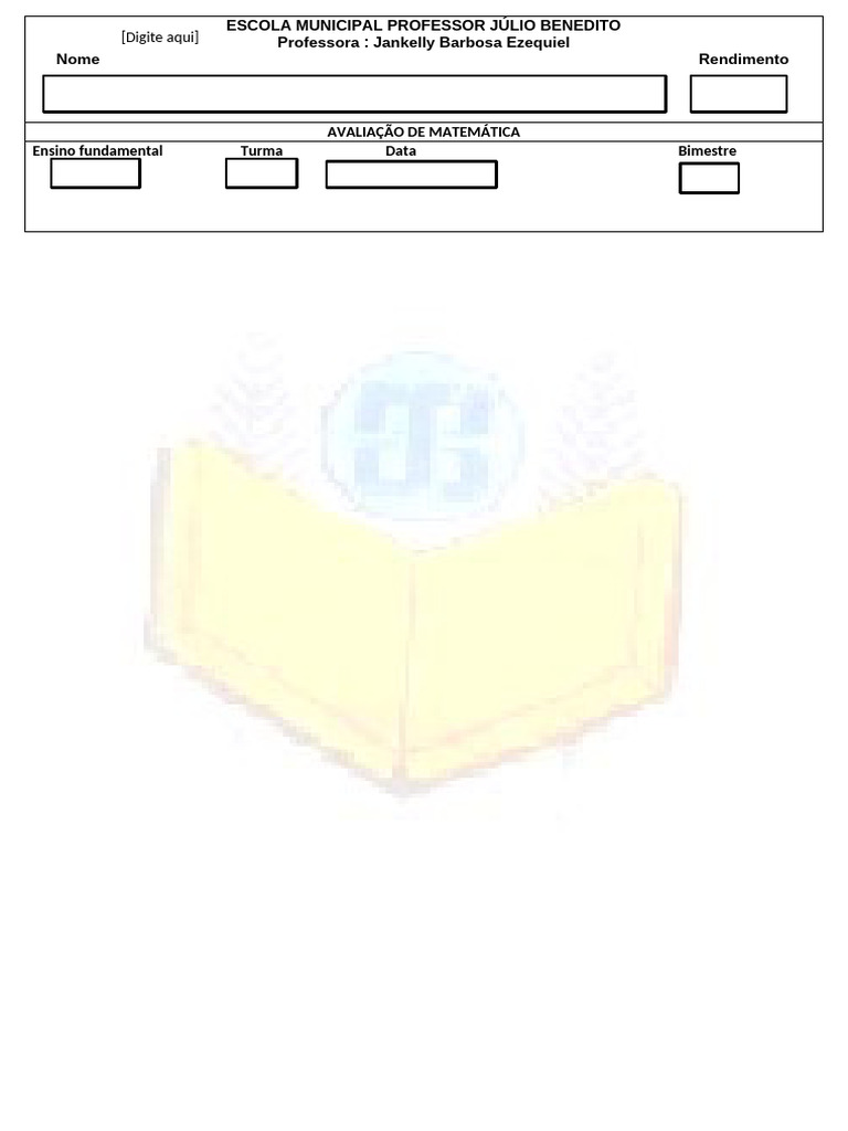 Modelo de Prova | PDF