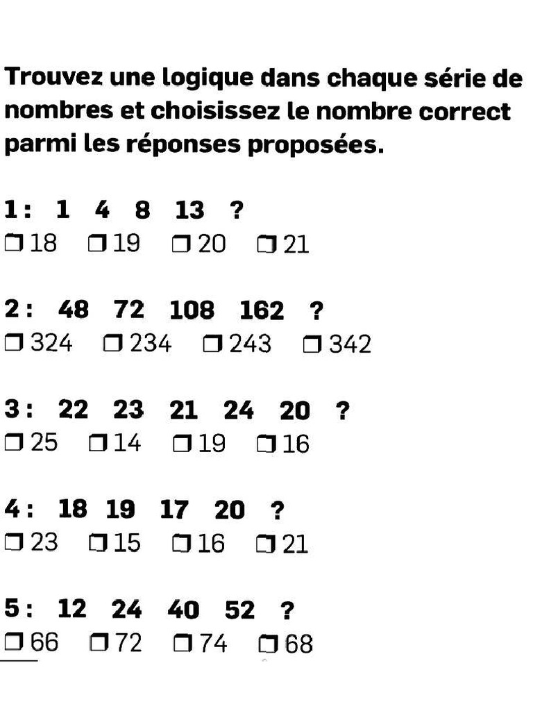 DEVOIR DE GROUPE CYCLE MOYEN ENA LOGIQUE | PDF