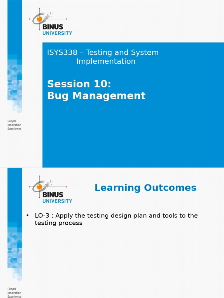 Bug Management | PDF | Software Bug