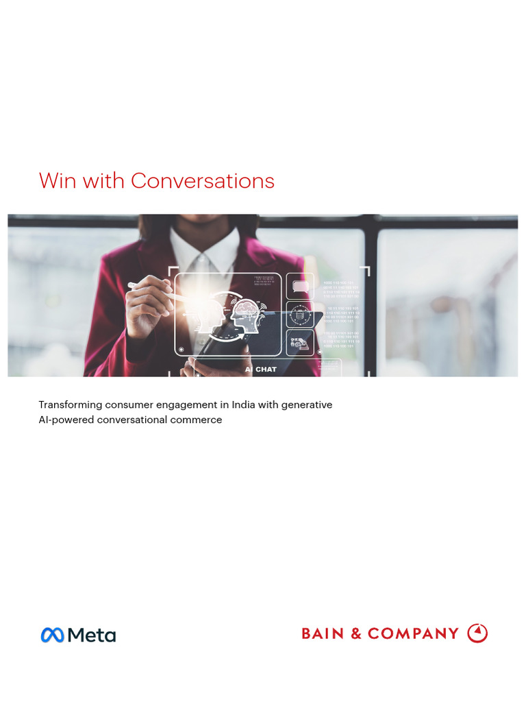 Win With Conversations 2024 | PDF | Mobile App | Artificial Intelligence