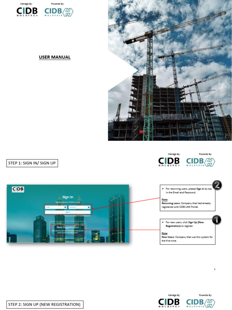 CIDB Safety Induction Manual | PDF | User (Computing) | Computing