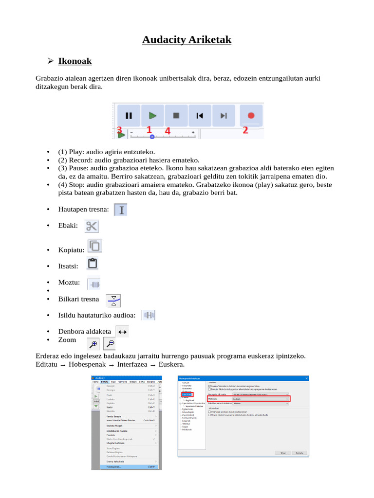 Audacity Ariketak | PDF
