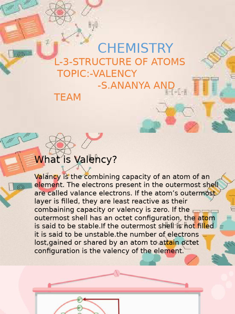 Chemistry-Valency - S.ananya and Team | PDF