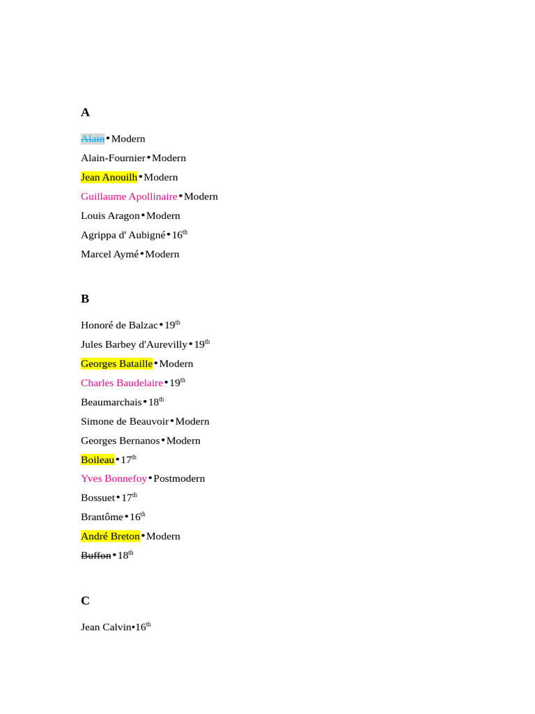 法国文学 | PDF | French Male Writers | French Literature