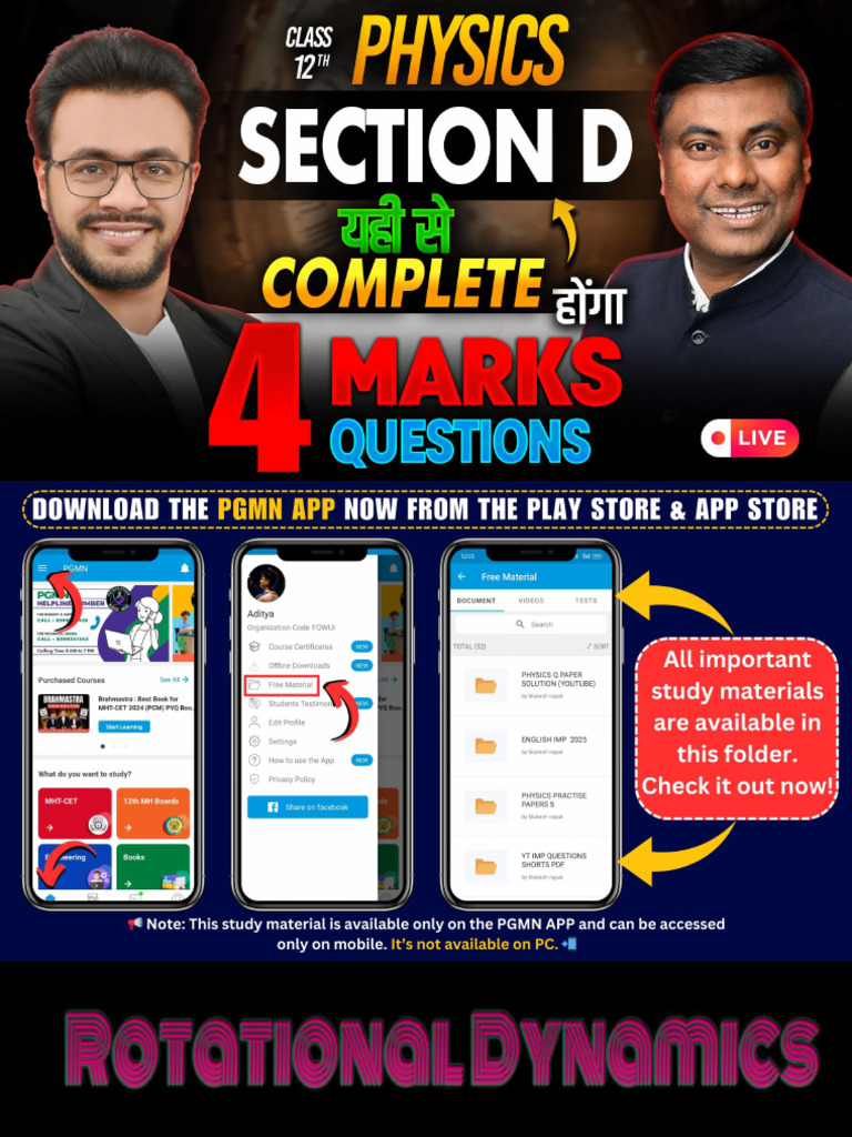 4 Marks PYQs ALL Chapters_13924cf6 a6e7 43f0 8cd8 15129a910c8d | PDF | Inductor ...