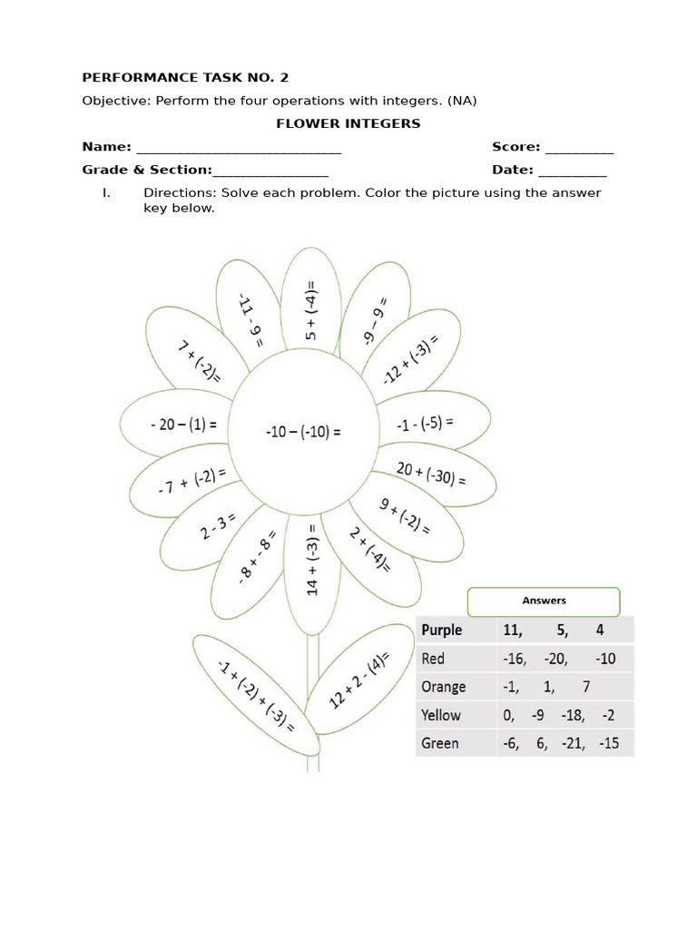 q3 Performance Task No 2 | PDF