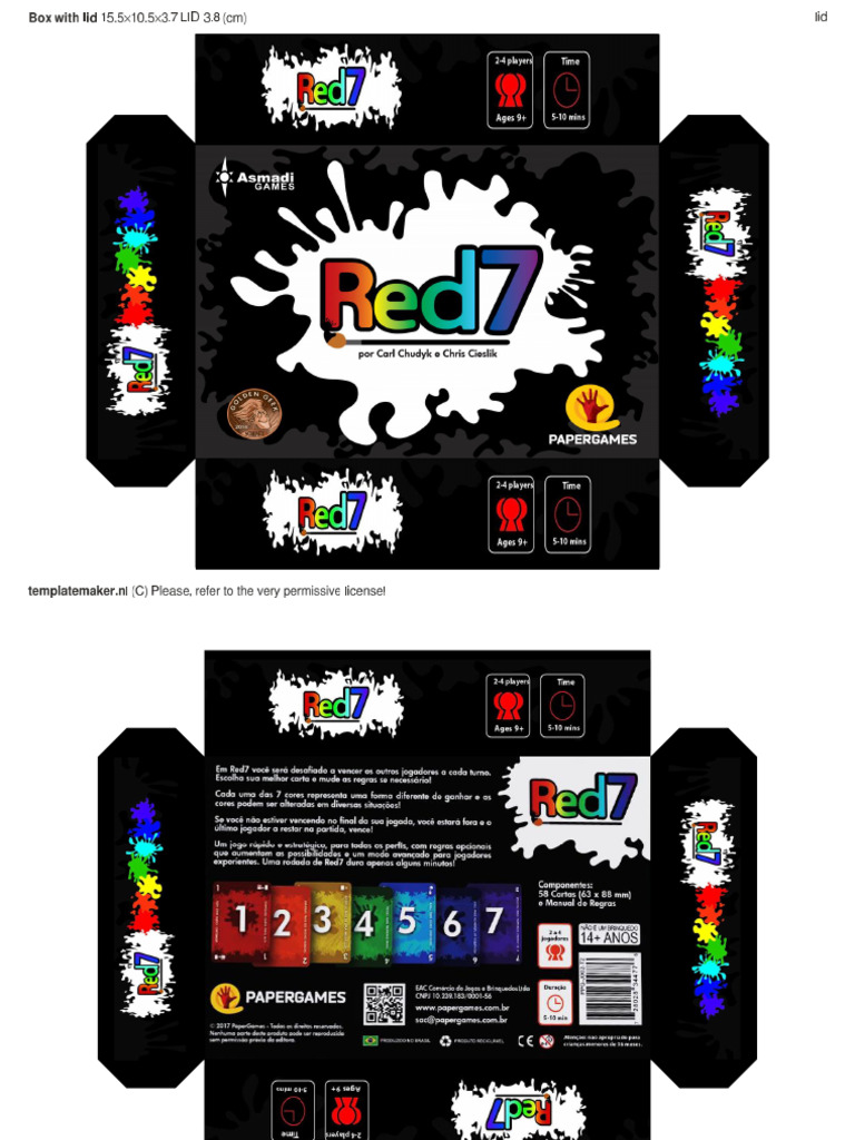 Red7 - Caixa - 2F | PDF