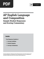 AP Lang Rubrics | PDF