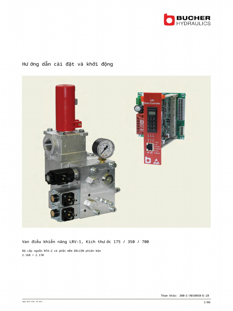 Bucher Lift Control Guide-Dịch | PDF