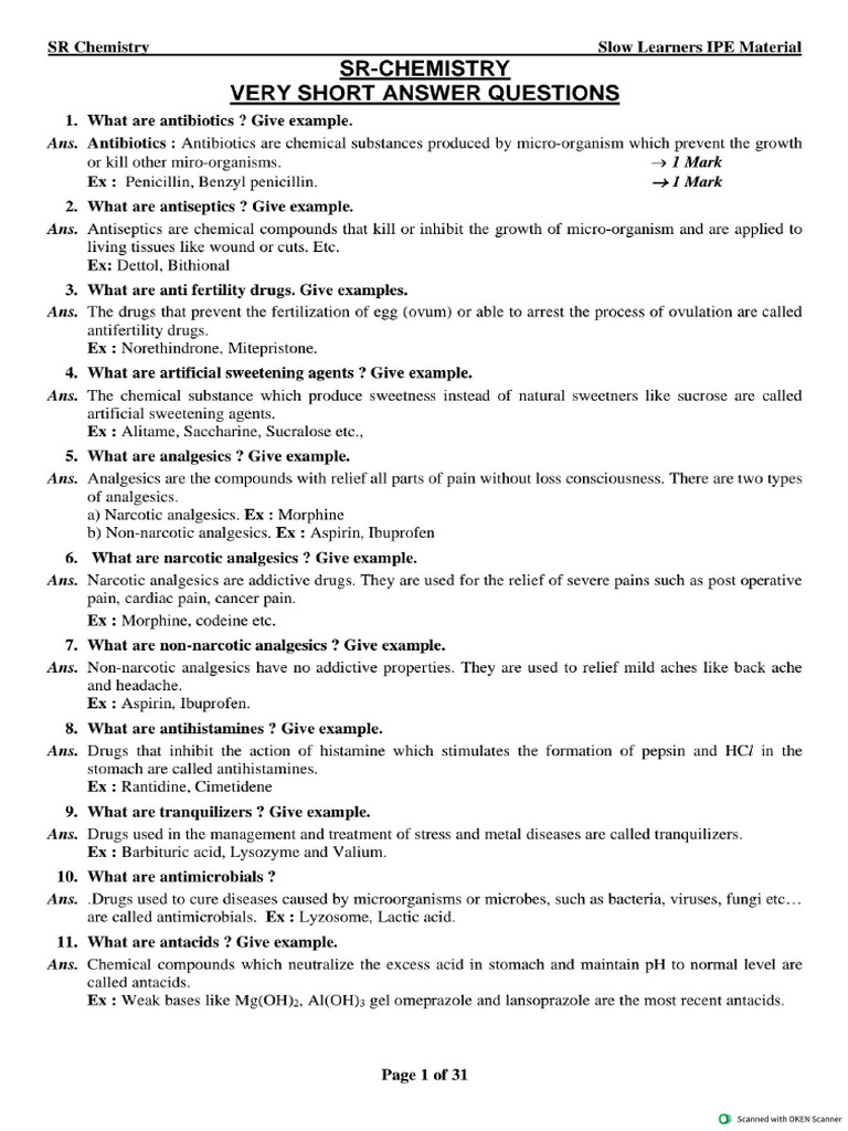 SR Chemistry | PDF