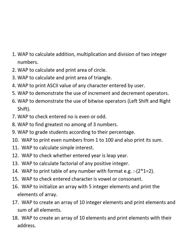 PPA PRACTICAL LAB ASSIGNMENT JAN 2024-25j | PDF