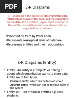 ER Model CheatSheet | PDF