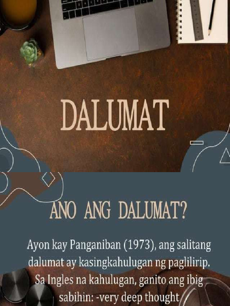 Lesson 1 DALUMAT SALITA MGA SALITA NG TAON SAWIKAAN AMBAGAN MGA SUSING ...