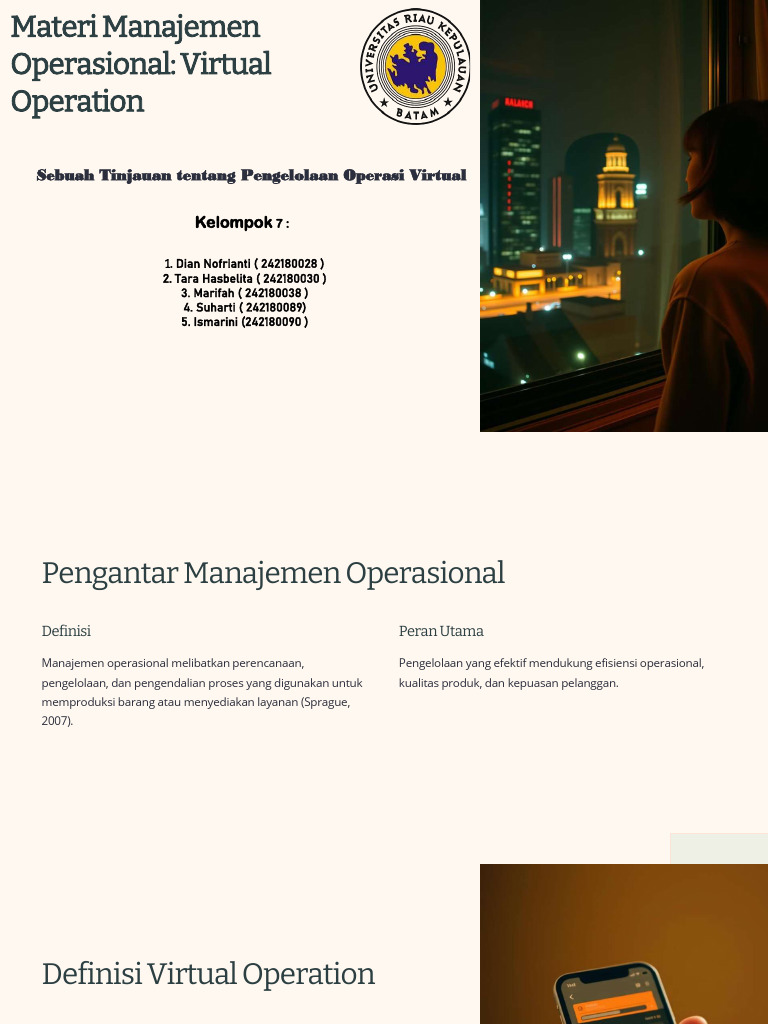Kel.7 Virtual Operation | PDF