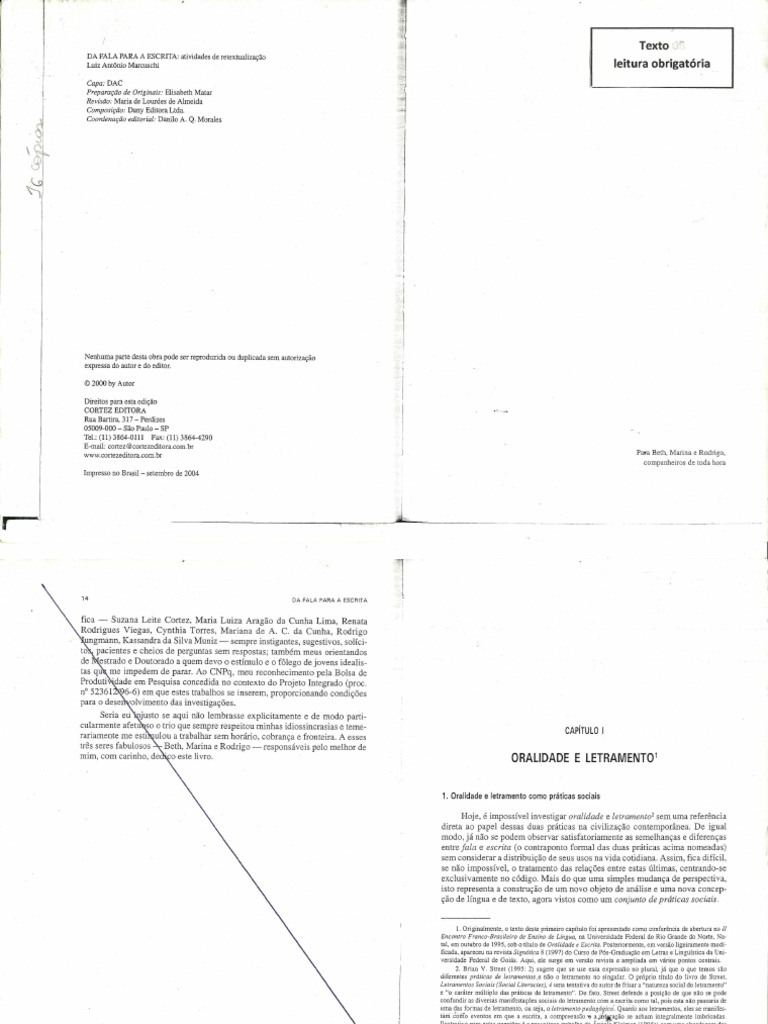 Marcuschi 2004 | PDF