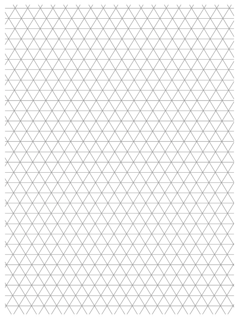 Kertas Grid Segi Tiga | PDF