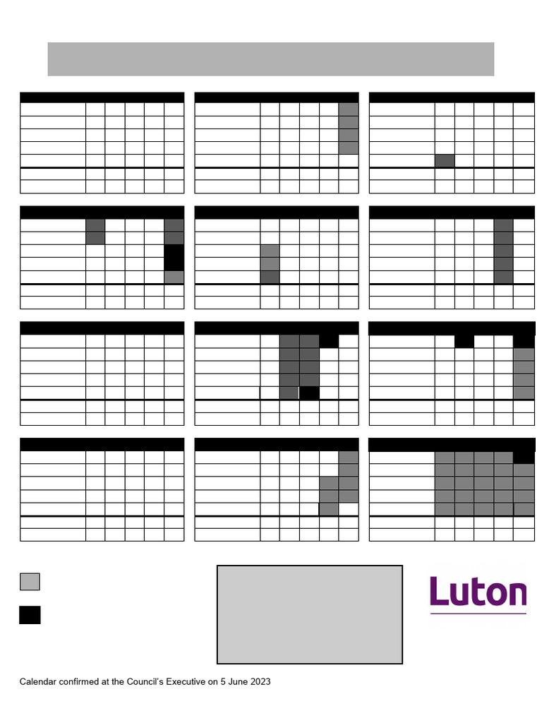 2024/25 School Calendar | PDF