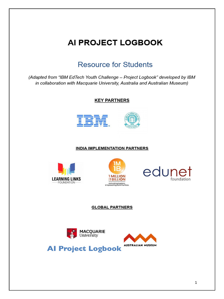 ai project class 12 logbook | PDF | Artificial Intelligence ...