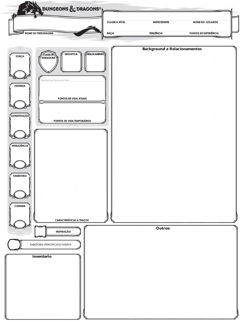 Ficha Padrão NPC Médico | PDF