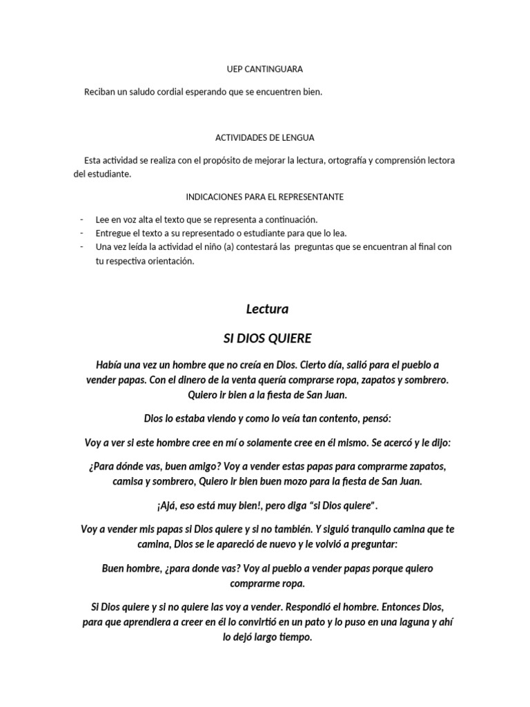 2da Parte de Actividades de 4to Grado | PDF | Verbo