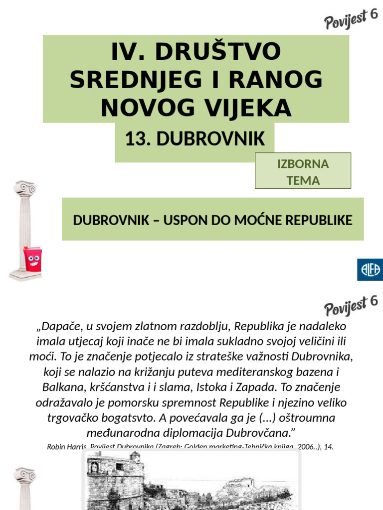 Dubrovnik - Izborna Tema | PDF