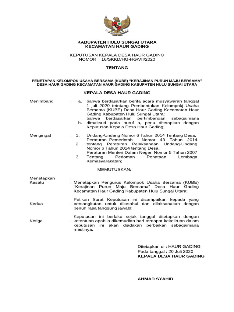 SK Kube Kerajinan Purun | PDF