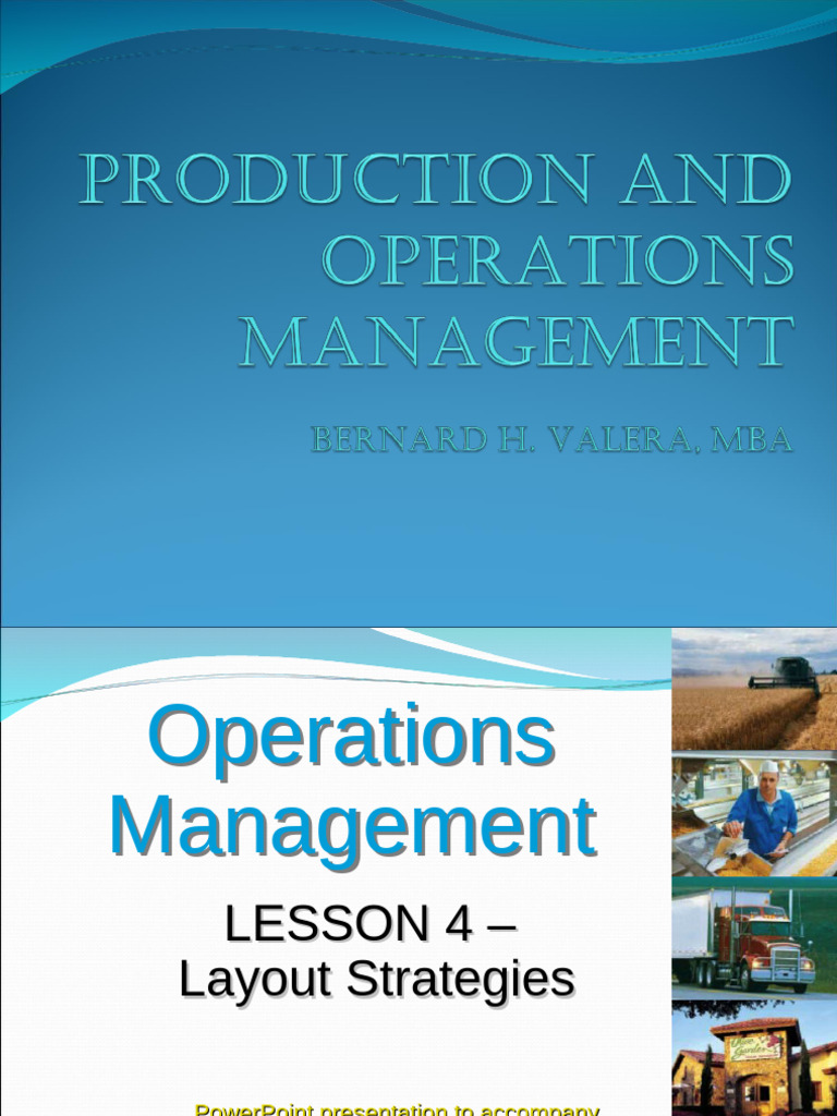 Pom Lesson 4 Layout Strategies | PDF | Warehouse | Retail
