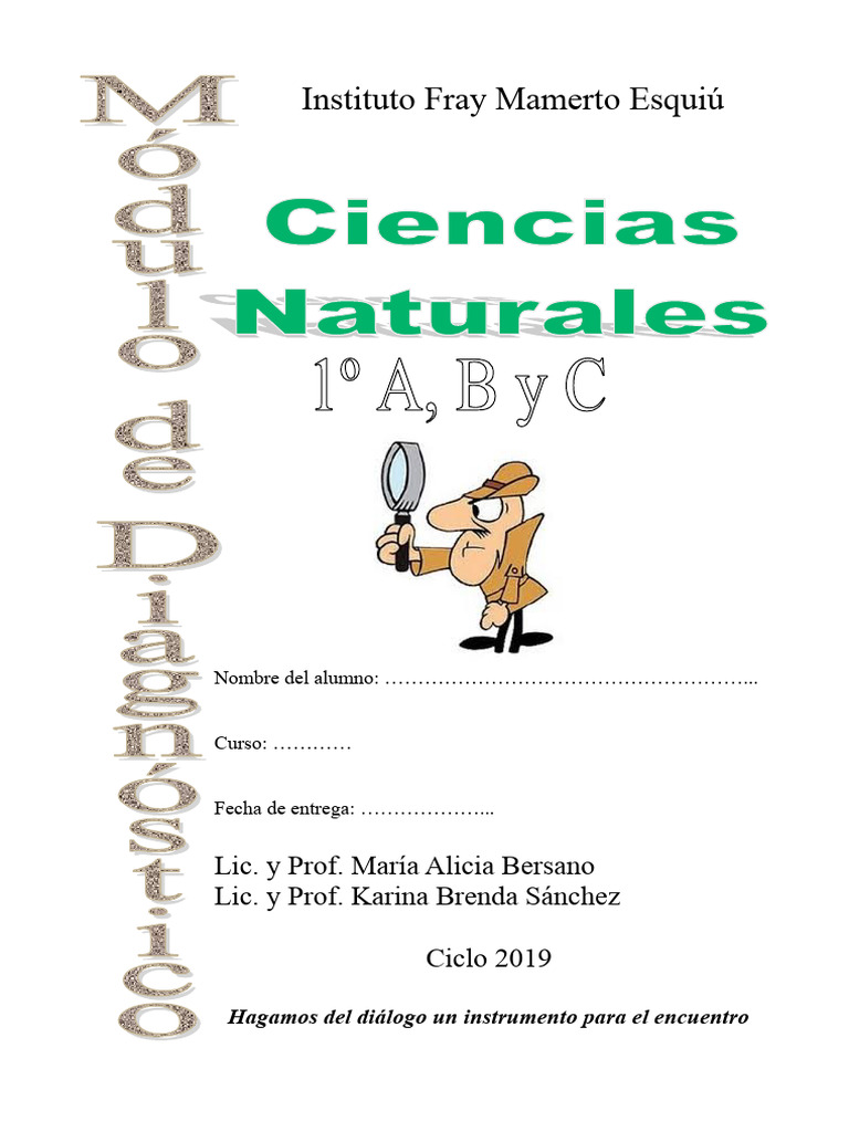 1abc Csnat Modulo Diagnostico 2019 | PDF | Infografia | Densidad