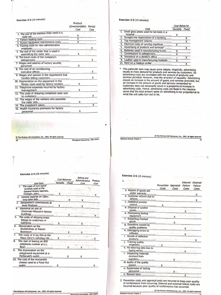 ACC Chapter 2 solution | PDF