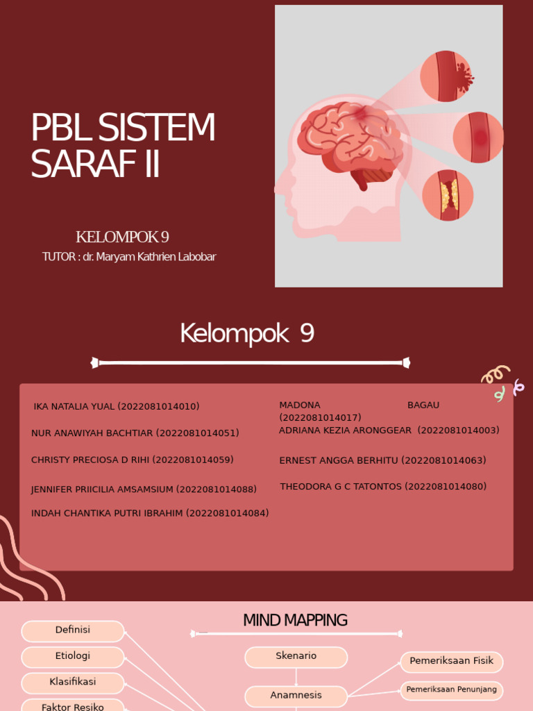 Pbl Sistem Saraf 2.Pptx | PDF