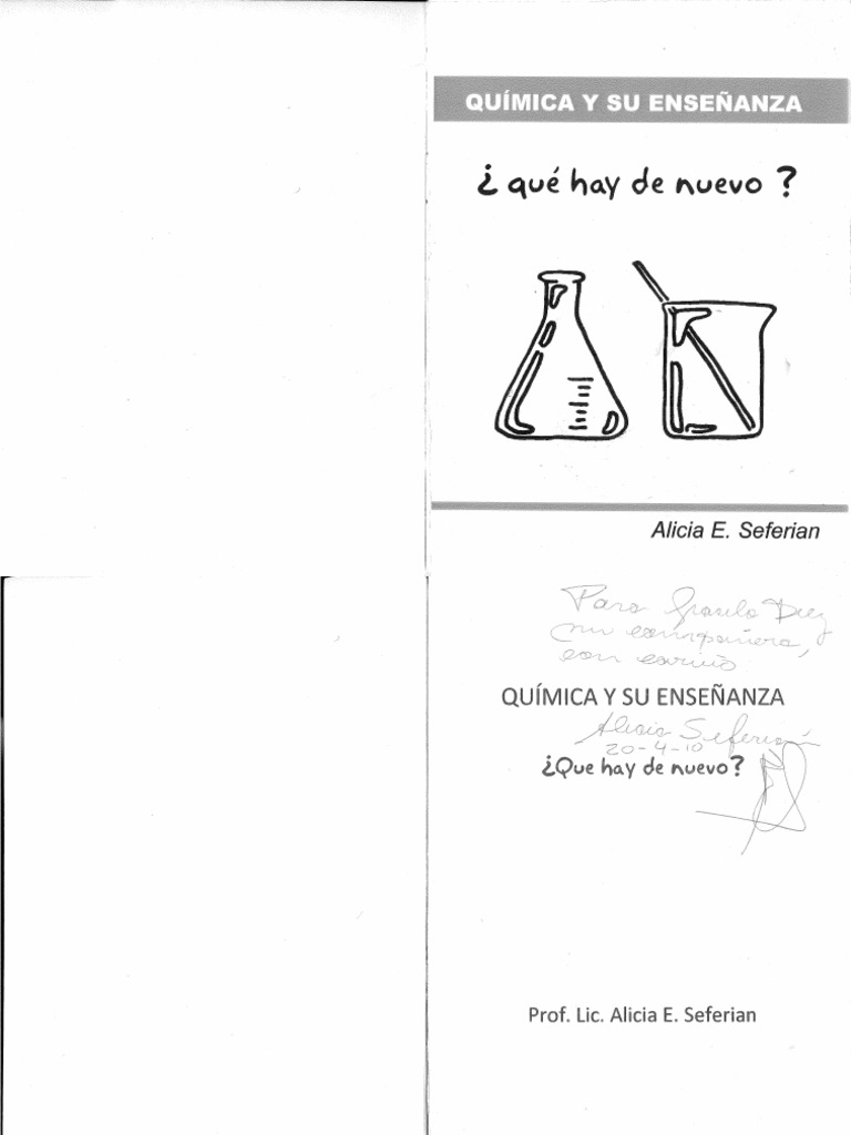 Quimica y Su Enseñanza Que Hay de Nuevo | PDF