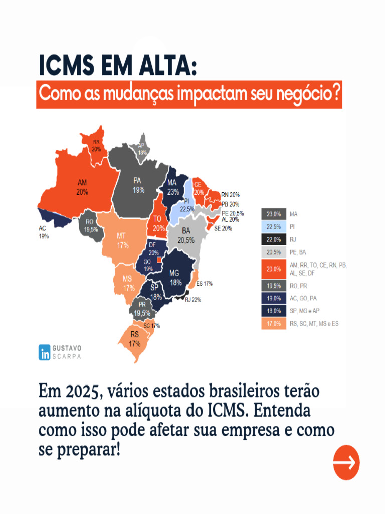 Aumento do ICMS em 2025: Prepare-se! | PDF
