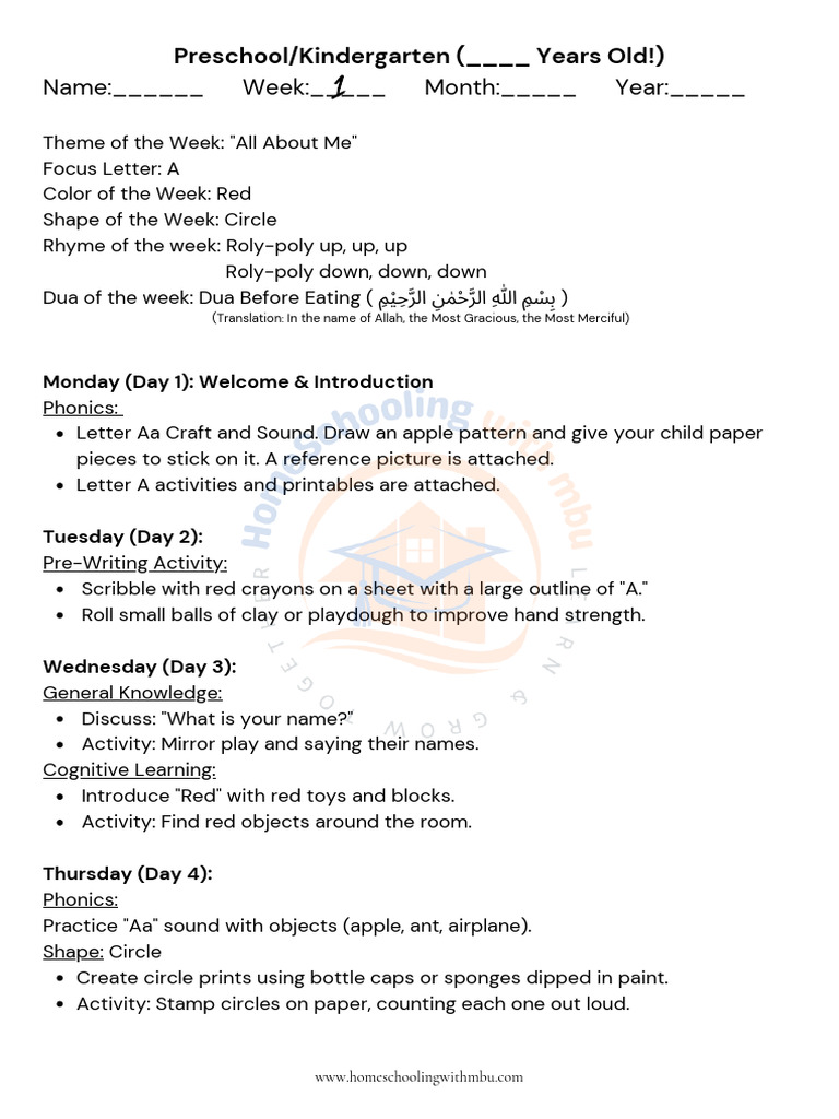 week 1-1 | PDF | Phonics